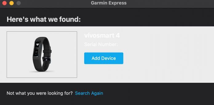 Garmin Express not finding device, searching, or says its incompatible ...