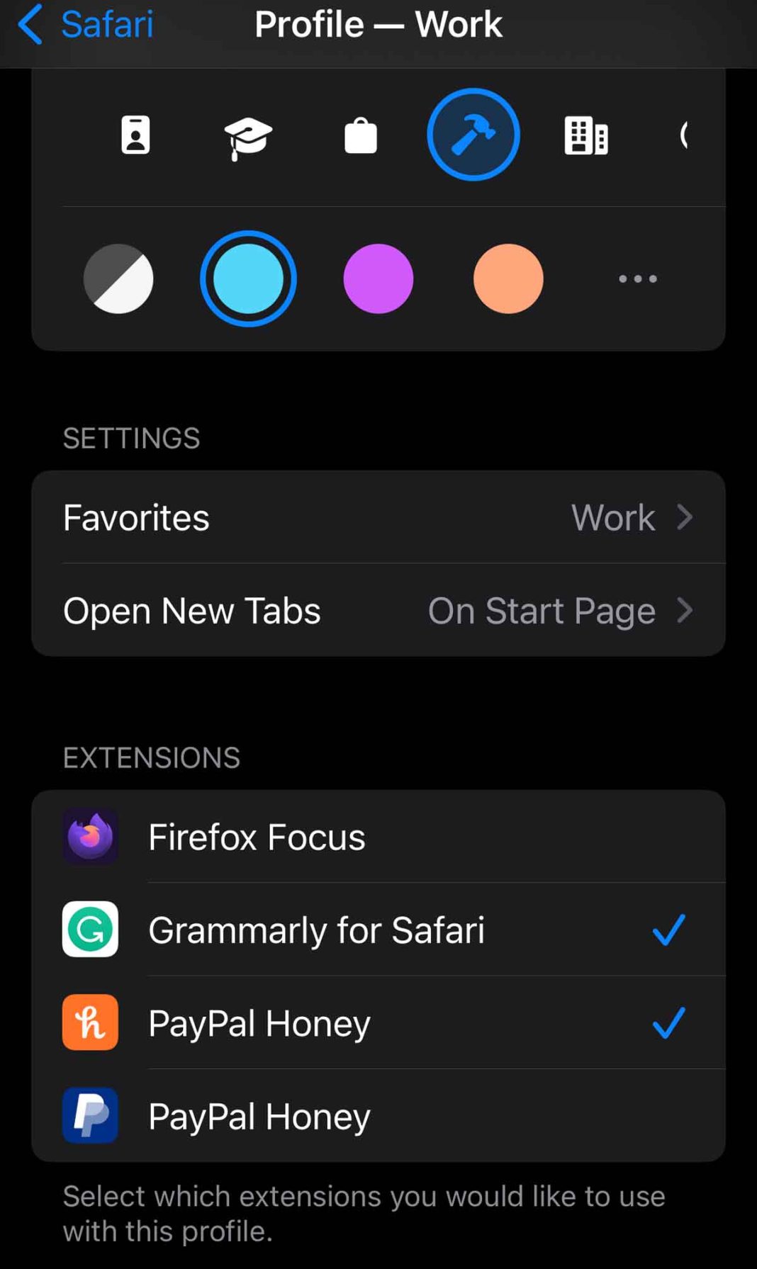 How to create multiple profiles in Safari on iPhone and iPad for work ...
