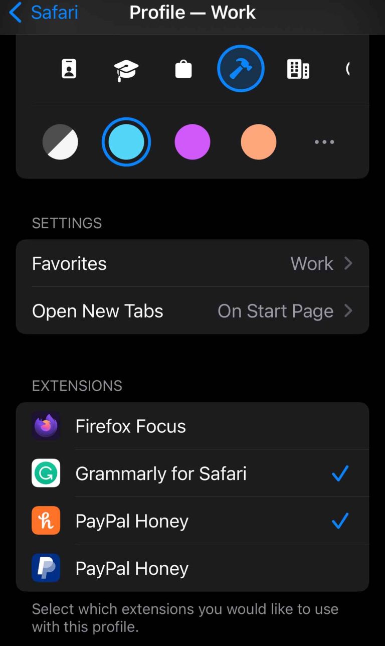 How to create multiple profiles in Safari on iPhone and iPad for work ...