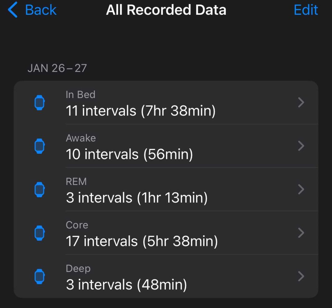 Apple Watch not showing up as a data source in the Health app for sleep ...