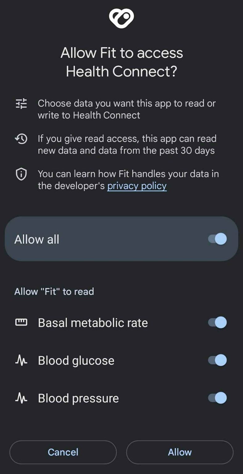 How to setup and use Health Connect by Android to sync all your health and fitness data ...