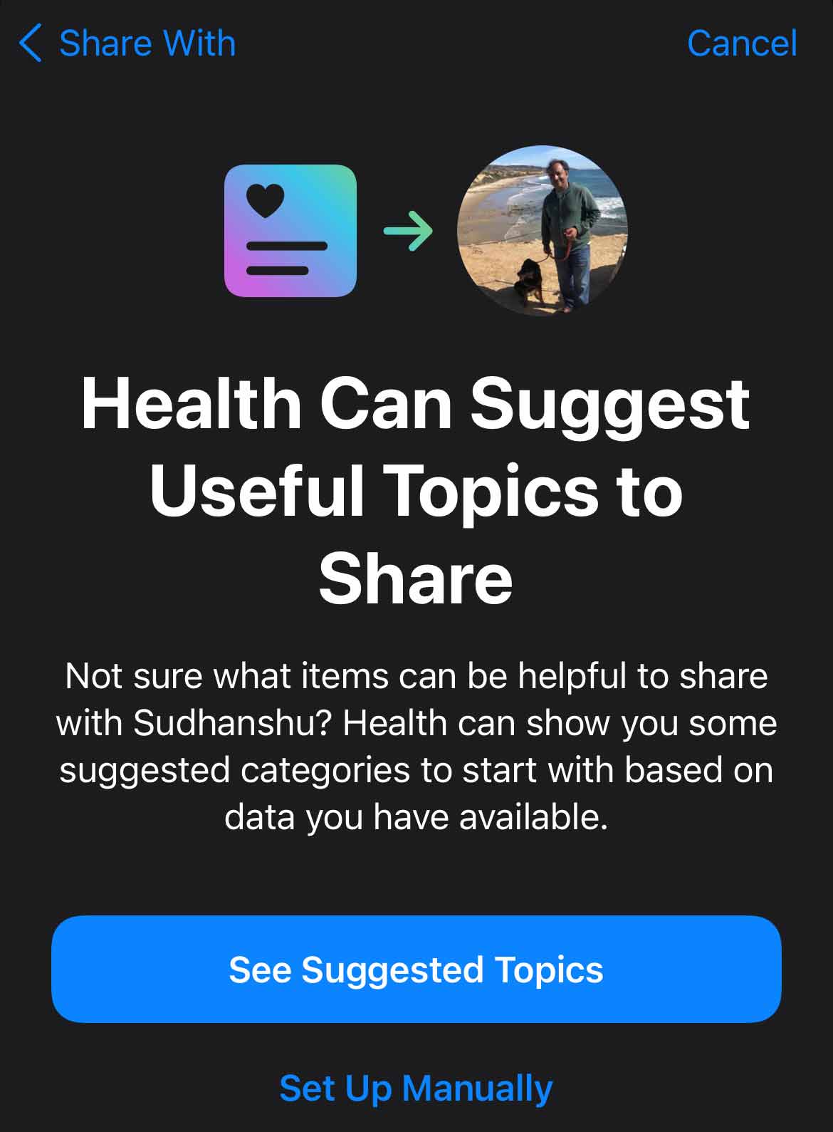 How to share your iPhone’s Health app health data with family and ...