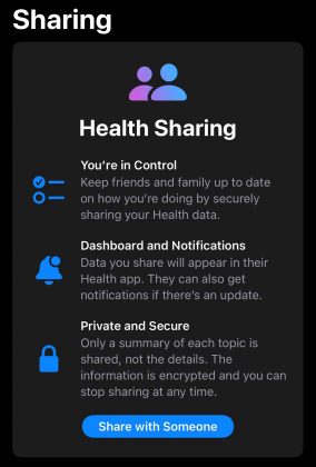 How to share your iPhone’s Health app health data with family and ...