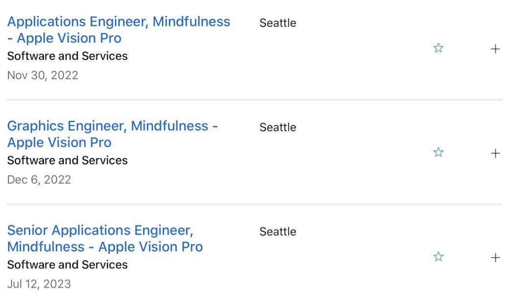 Apple is expanding its offerings in the Mindfulness space with Vision ...