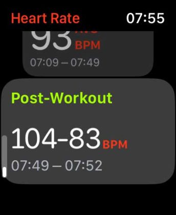 How to check your Cardio Recovery scores on your Apple iPhone and Apple ...