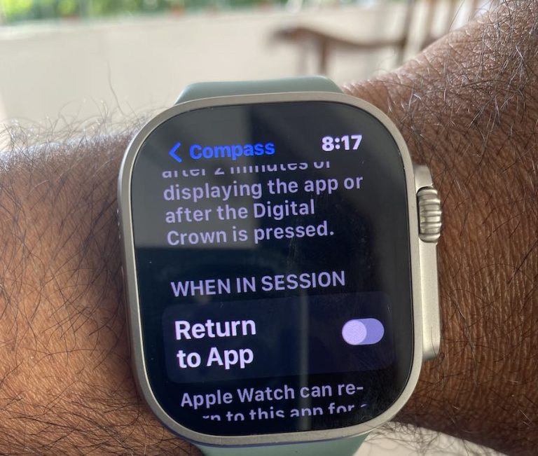Apple Watch keeps going to the compass screen? How to fix it ...