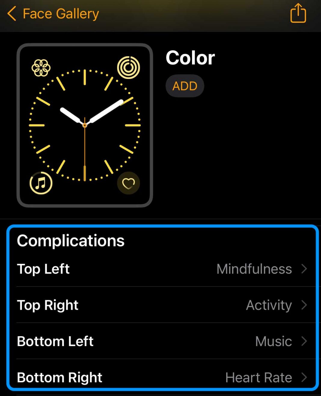 Apple Watch Complications: a complete user guide - MyHealthyApple