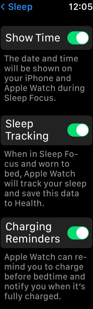 Apple Watch screen not dimming during sleep? It's an easy fix ...