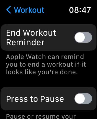 How do I stop my Apple Watch from asking if I'm done with my workout ...