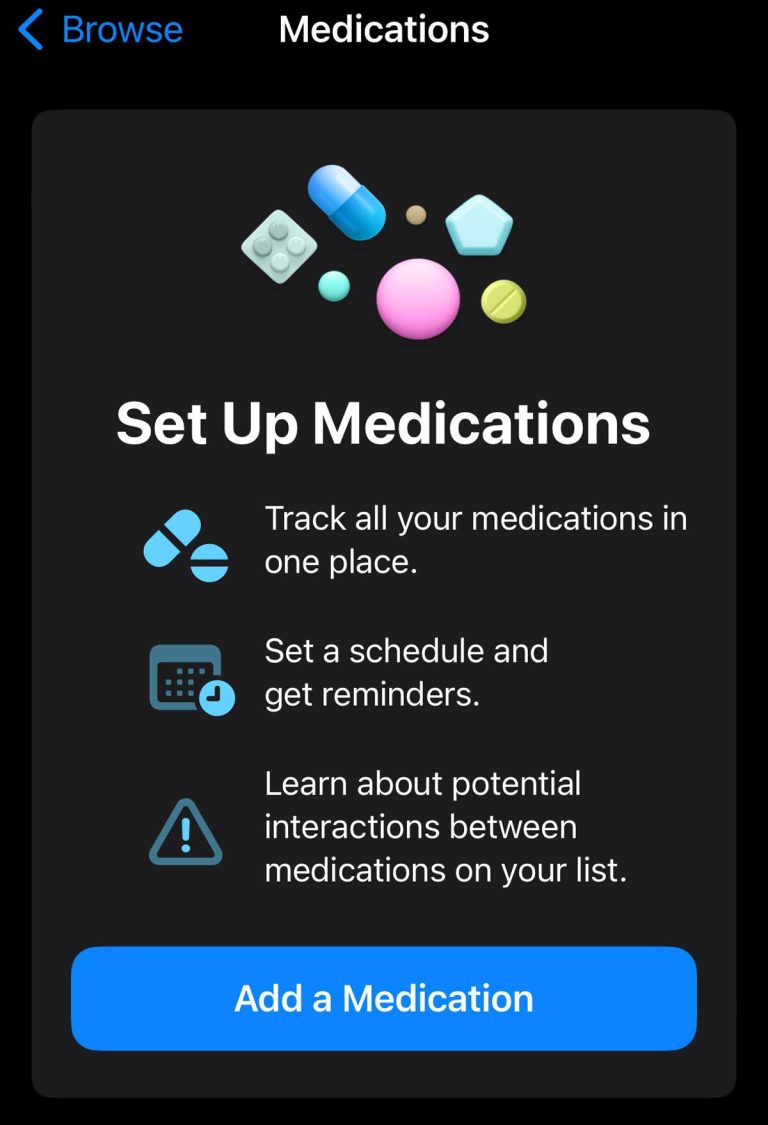 Set up medication reminders on your Apple Watch and iPhone with the ...