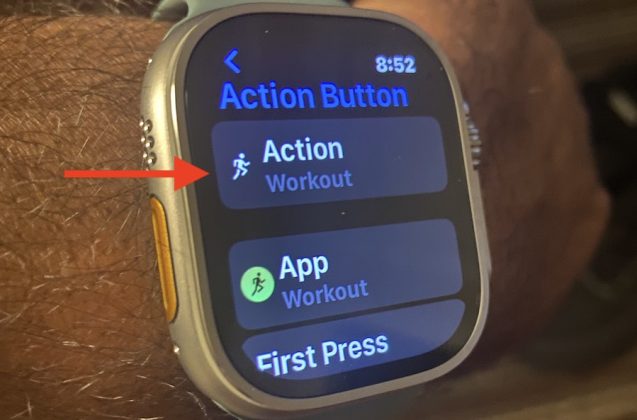 How to launch your favorite workout using the Action button on Apple ...
