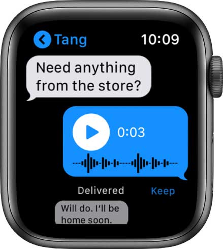 Can't send an audio clip voice message from your Apple Watch? Learn how