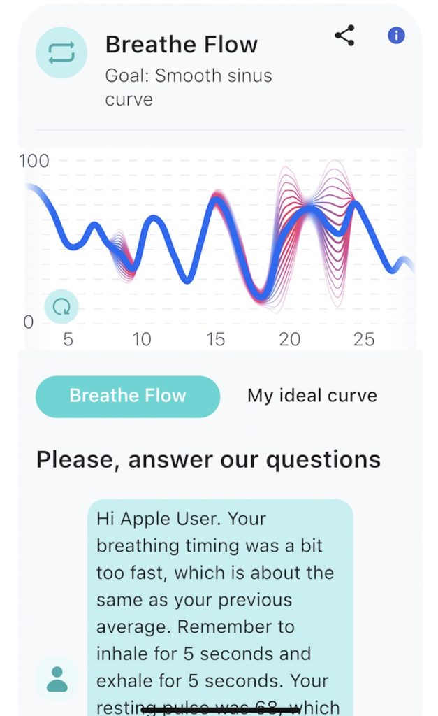 Improve breathing and reduce stress using Breathe Flow app on your Apple Watch - MyHealthyApple