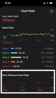 How to check your Cardio Recovery scores on your Apple iPhone and Apple ...