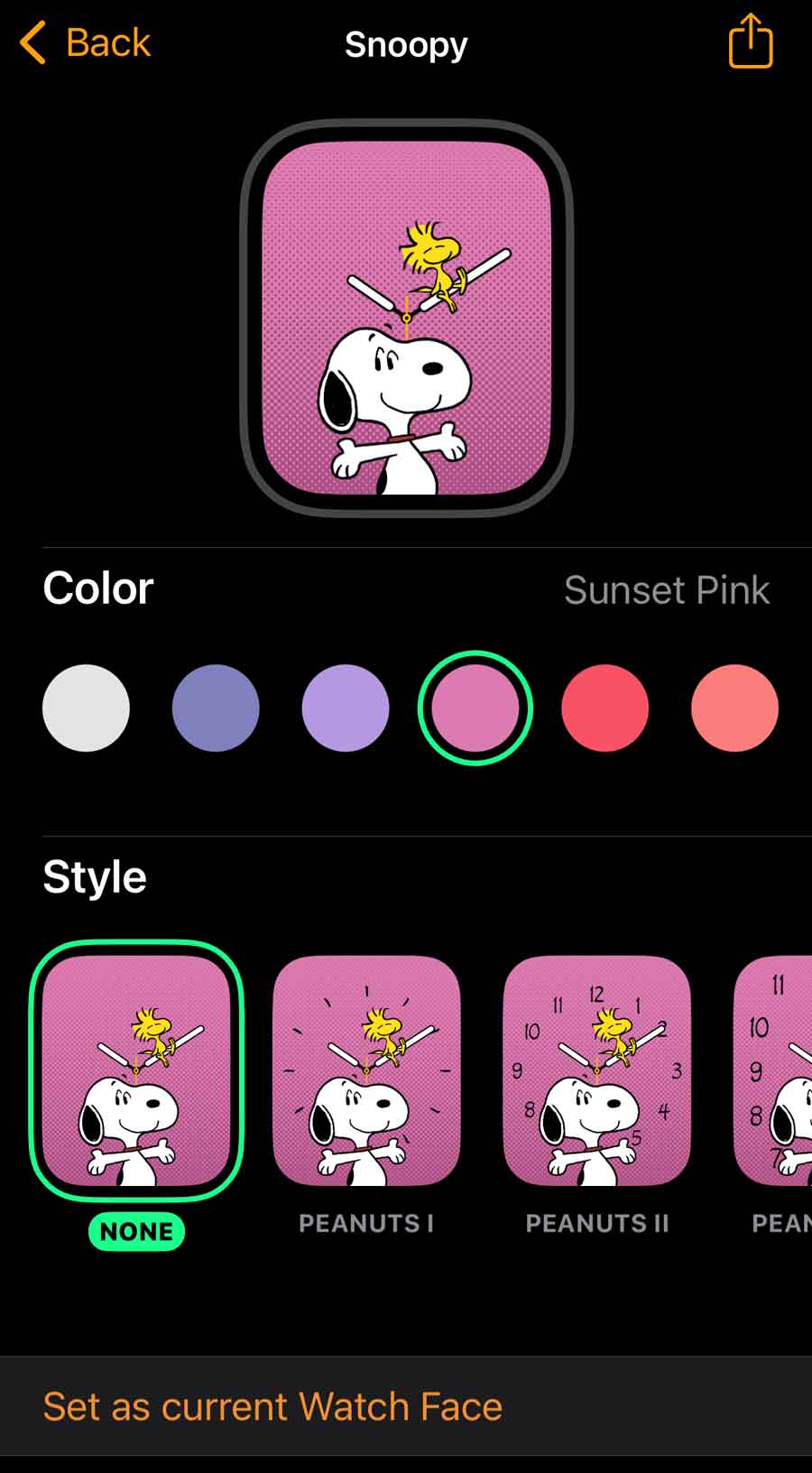 How to get the Snoopy Watch face and customize it on your Apple Watch ...