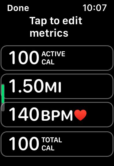How to change the Apple Watch Workout app on-screen stats and metrics ...