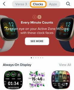 How to change the stats showing on your Fitbit's clock face ...