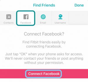 How do I add and remove friends using Fitbit's app and Fitbit's website