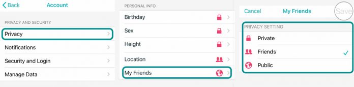 How do I add and remove friends using Fitbit's app and Fitbit's website