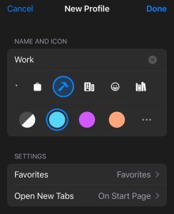 How to create multiple profiles in Safari on iPhone and iPad for work ...
