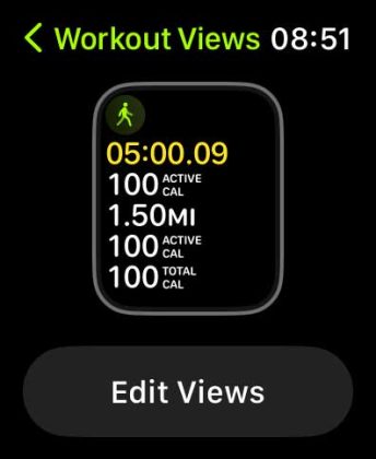 How to change the Apple Watch Workout app on-screen stats and metrics ...