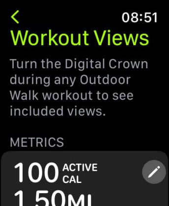 How to change the Apple Watch Workout app on-screen stats and metrics ...