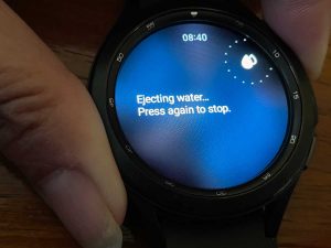 Samsung Galaxy Watch stuck on water lock mode? - MyHealthyApple