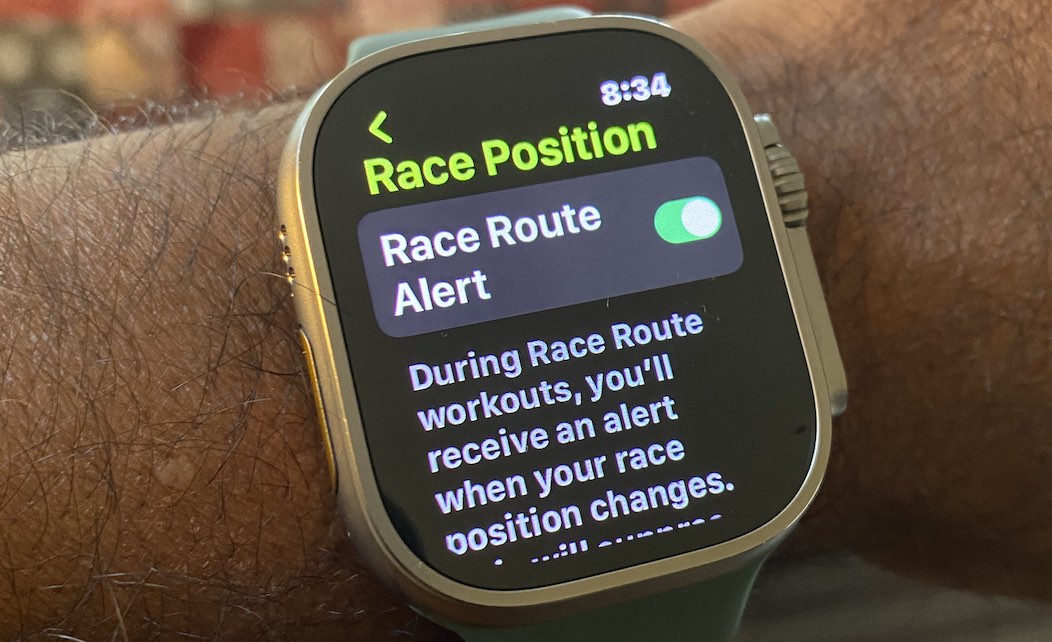 Use the new Race Route Workouts on your Apple Watch to compete against ...