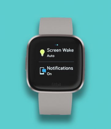 How to turn on or off raise or tap to wake screen on Fitbit Sense ...
