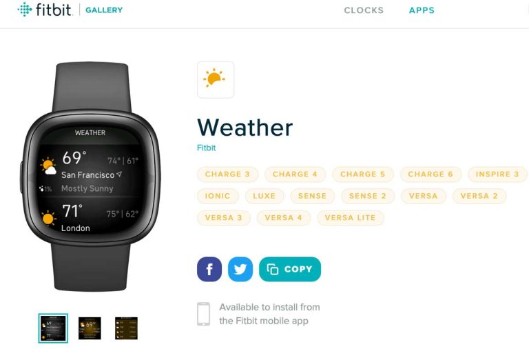 Is your Fitbit's Weather app not syncing or working? Steps to fix it ...