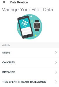 Reset your step count and other metrics or data in the Fitbit app to ...