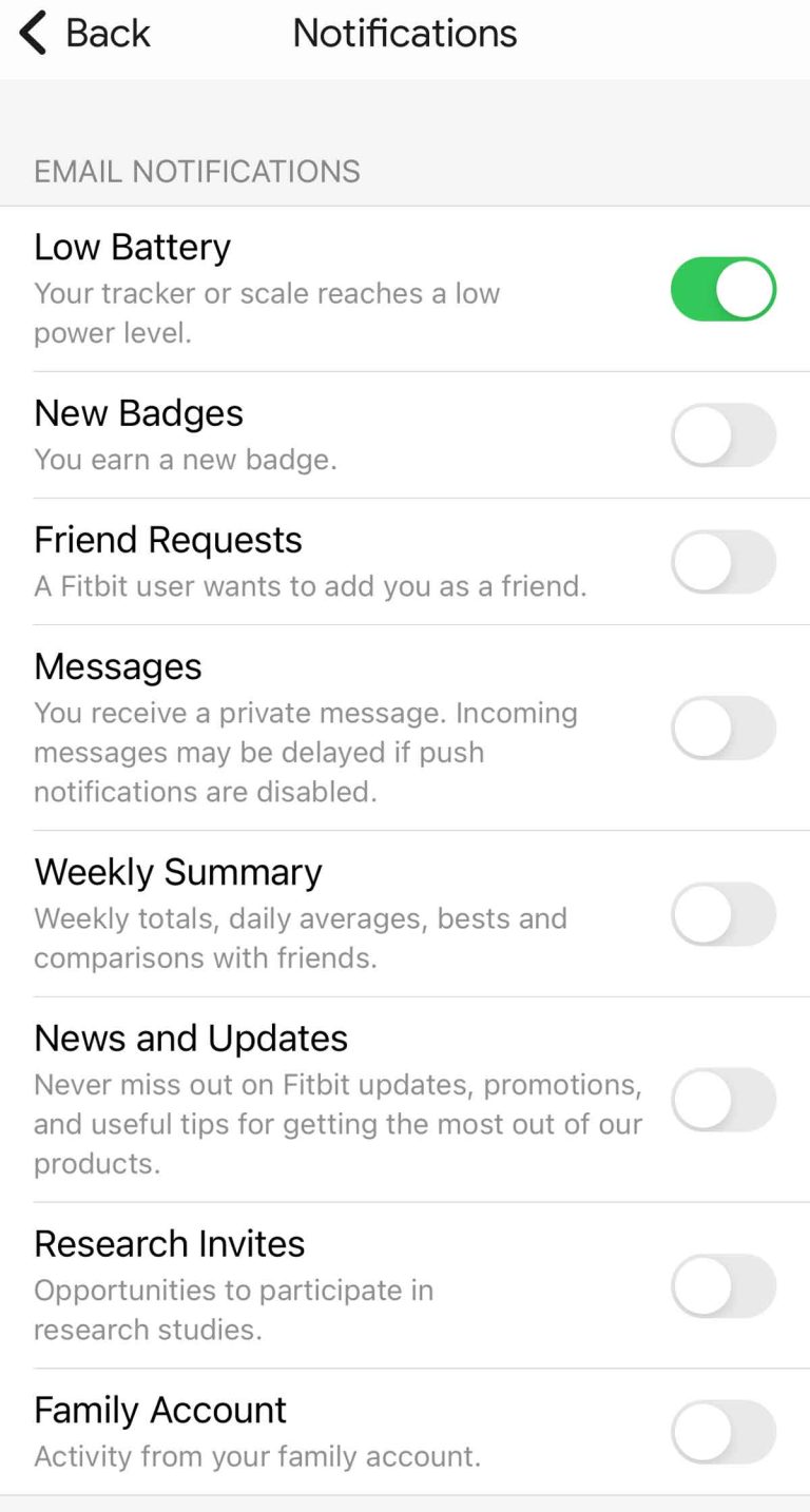 How to remove unwanted notifications on your Fitbit - MyHealthyApple