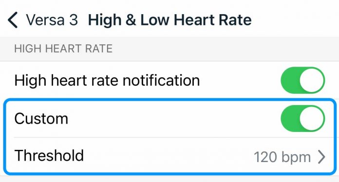 How to set high and low heart rate notifications on your Fitbit Sense Series, Versa 3+, or ...