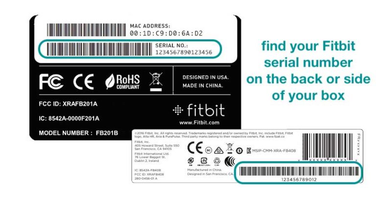 How to find your Fitbit's serial number - MyHealthyApple