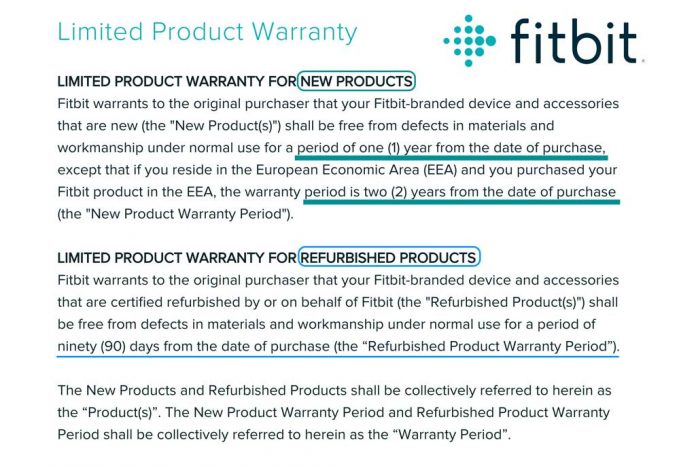 How do I get my Fitbit repaired or replaced under warranty ...