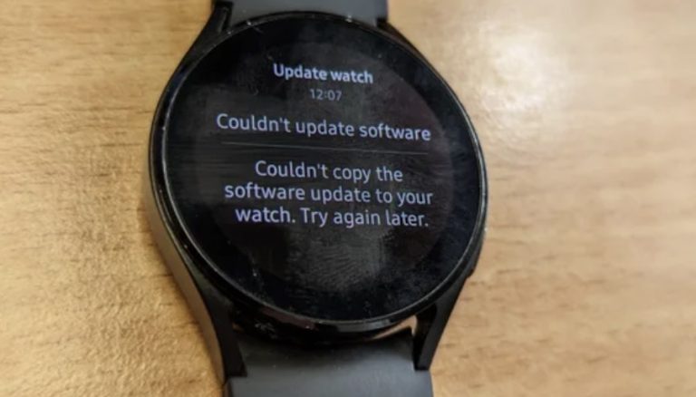 Unable to update Samsung Galaxy Watch? Check these tips - MyHealthyApple