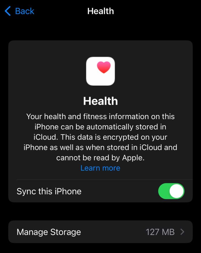 Apple Watch not showing up as a data source in the Health app for sleep ...