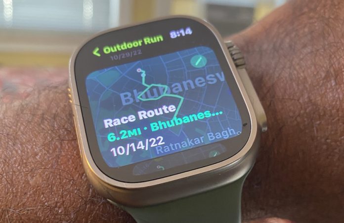 Use the new Race Route Workouts on your Apple Watch to compete against ...