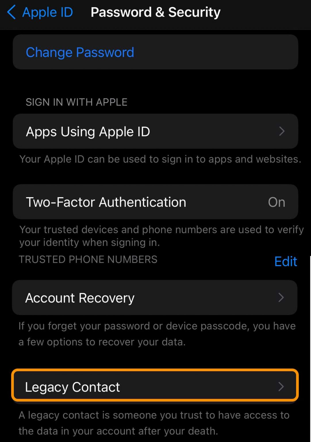 Get access to a loved one's Apple account by setting up digital legacy ...