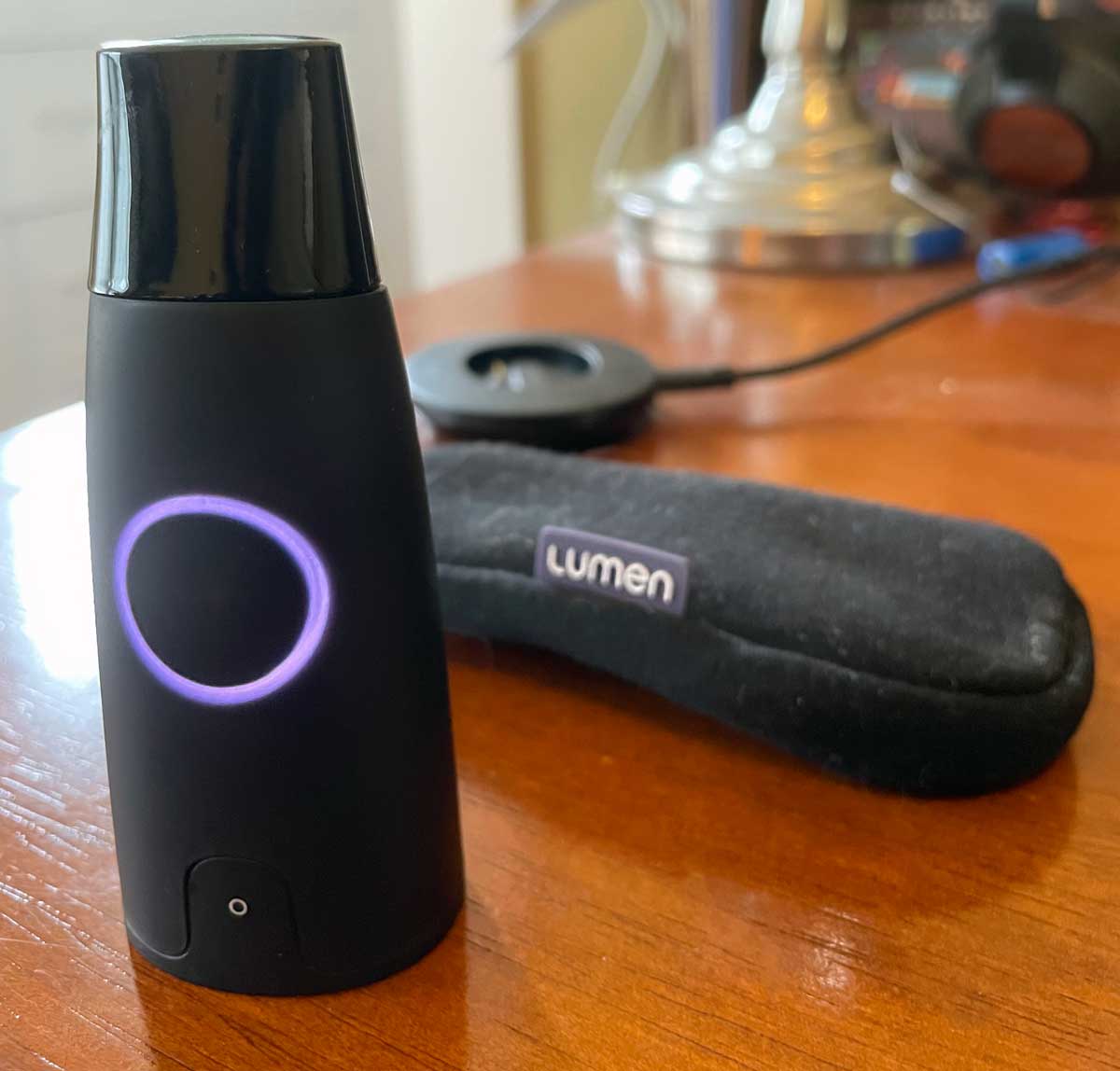 Reviewing Lumen's personal metabolism tracker as a vegan - MyHealthyApple