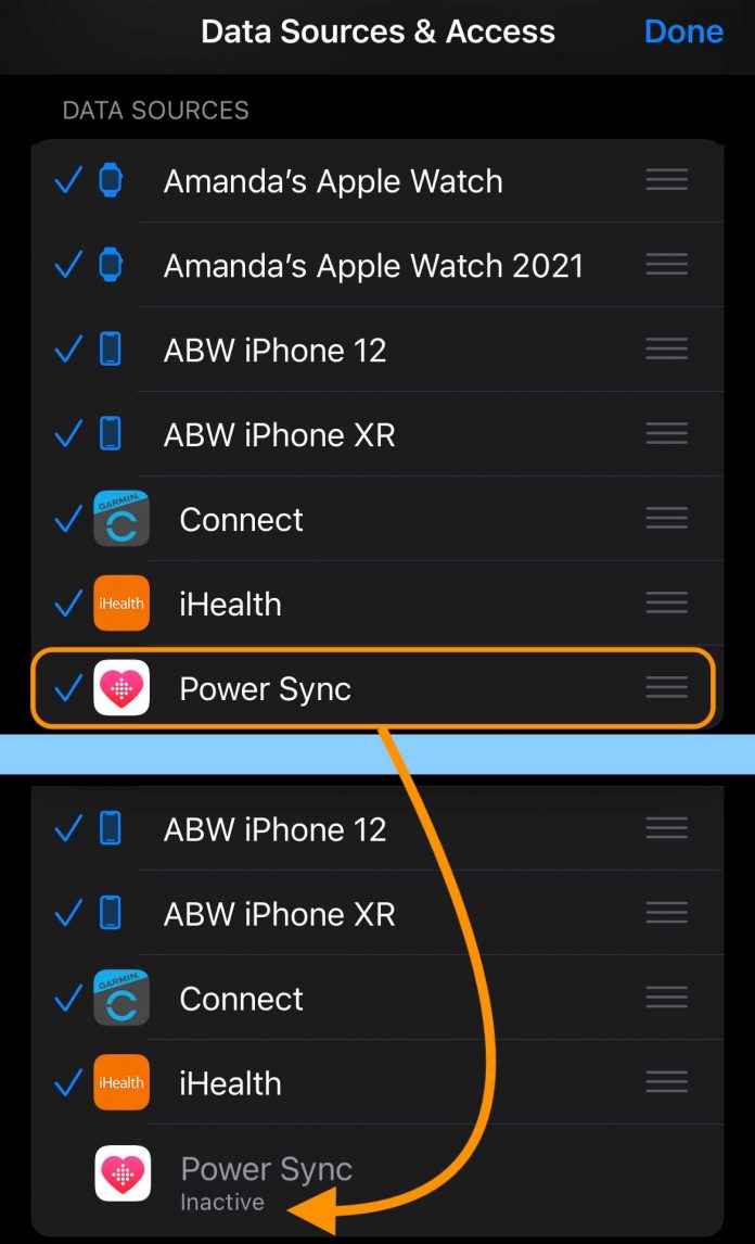 How do I set device priority for calculating steps and other activity ...