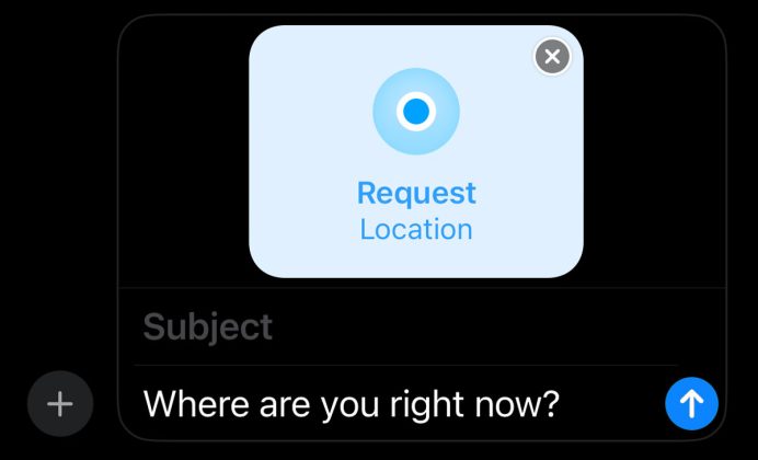 How to share your location or request someone's location in the ...