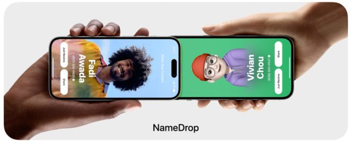 How to quickly share contact or business card info with NameDrop on ...