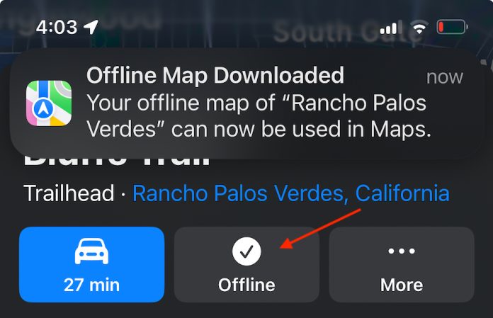Downloaded offline trail maps on Apple Watch make hikers lives easier ...