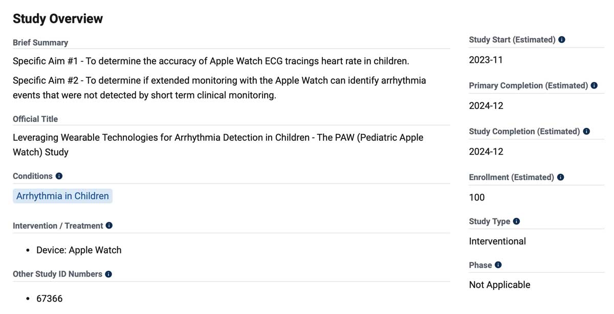Stanford launches a new Pediatric Apple Watch Study to help detect ...