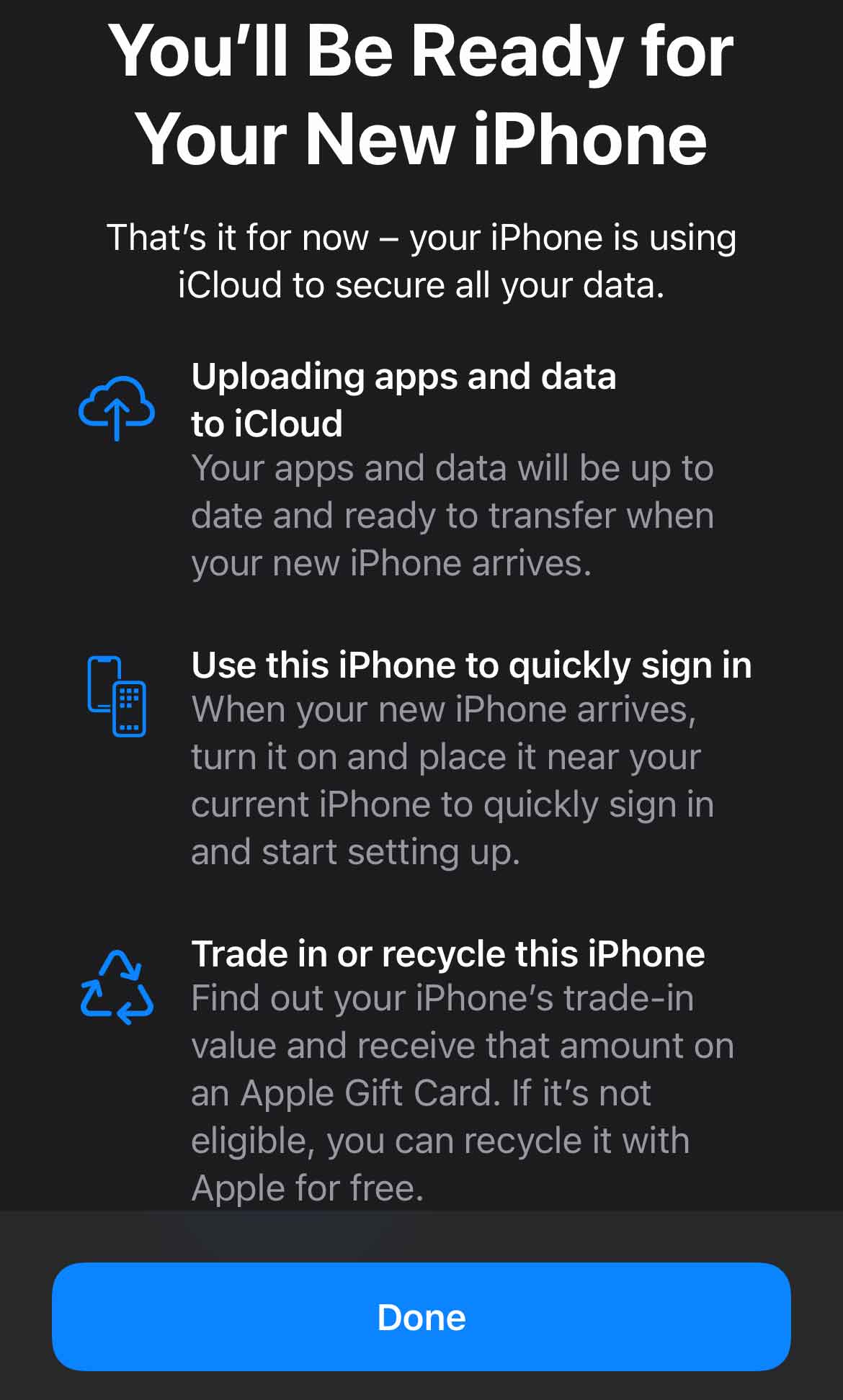 Getting a new iPhone or iPad? Use Apple's Prepare for New iPhone ...