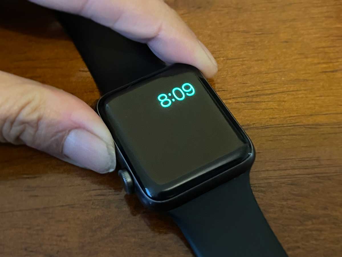 Is your Apple Watch stuck on only showing the time in Power Reserve ...