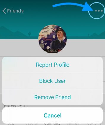 How do I add and remove friends using Fitbit's app and Fitbit's website