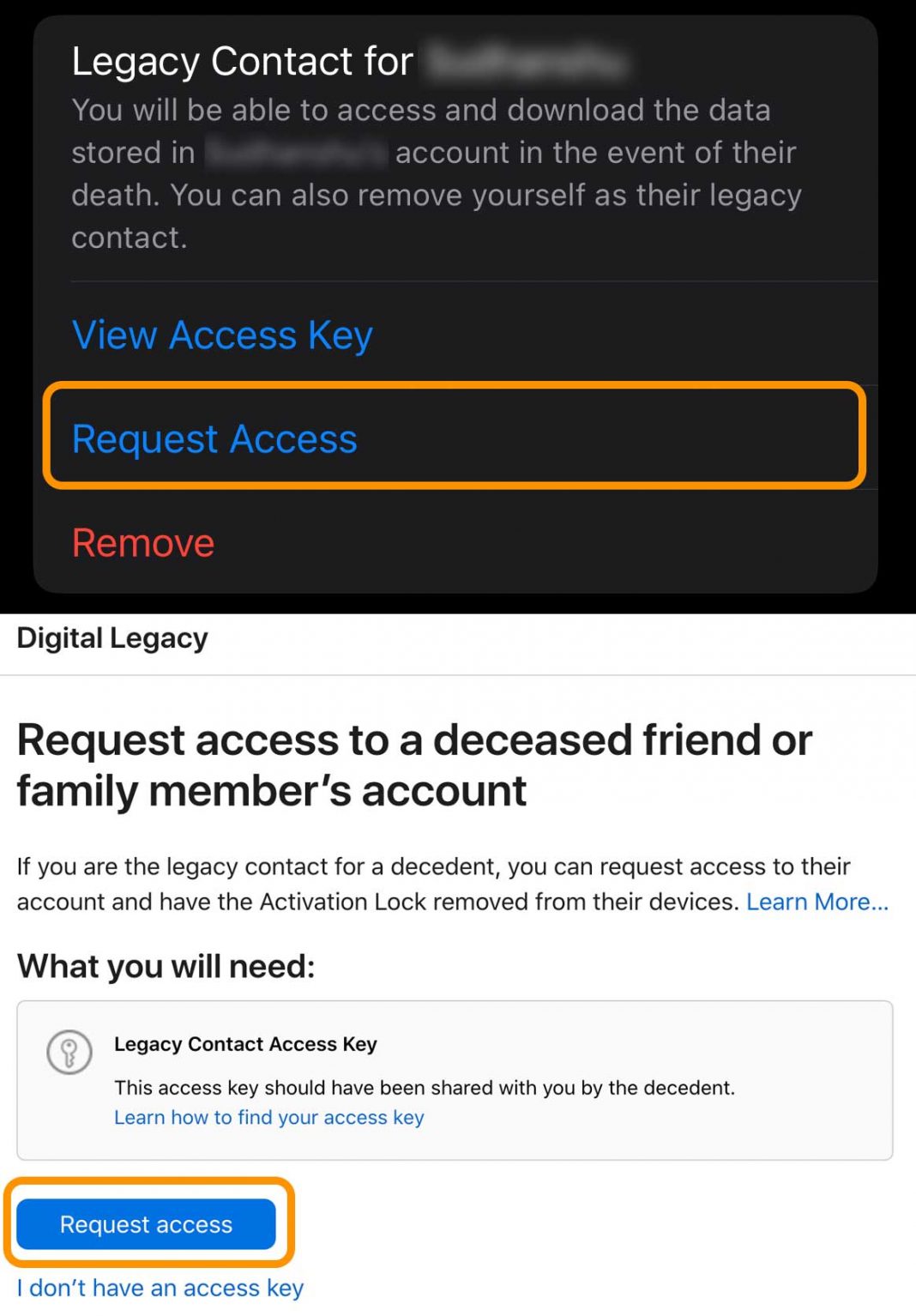Get access to a loved one's Apple account by setting up digital legacy ...