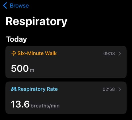 How to setup and check respiratory rate monitoring on Apple Watch and ...